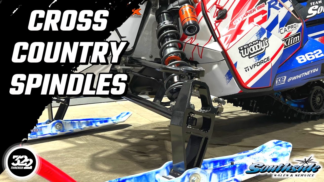 CROSS COUNTRY RACING SPINDLES FOR YOUR POLARIS TRAIL SLED. THE NEXT ...
