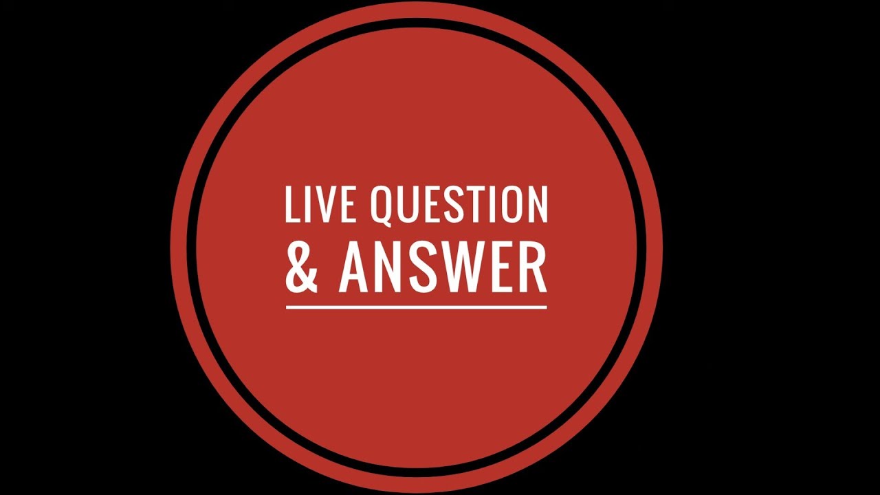 Live Questions & Answer 17/5/21 - YouTube