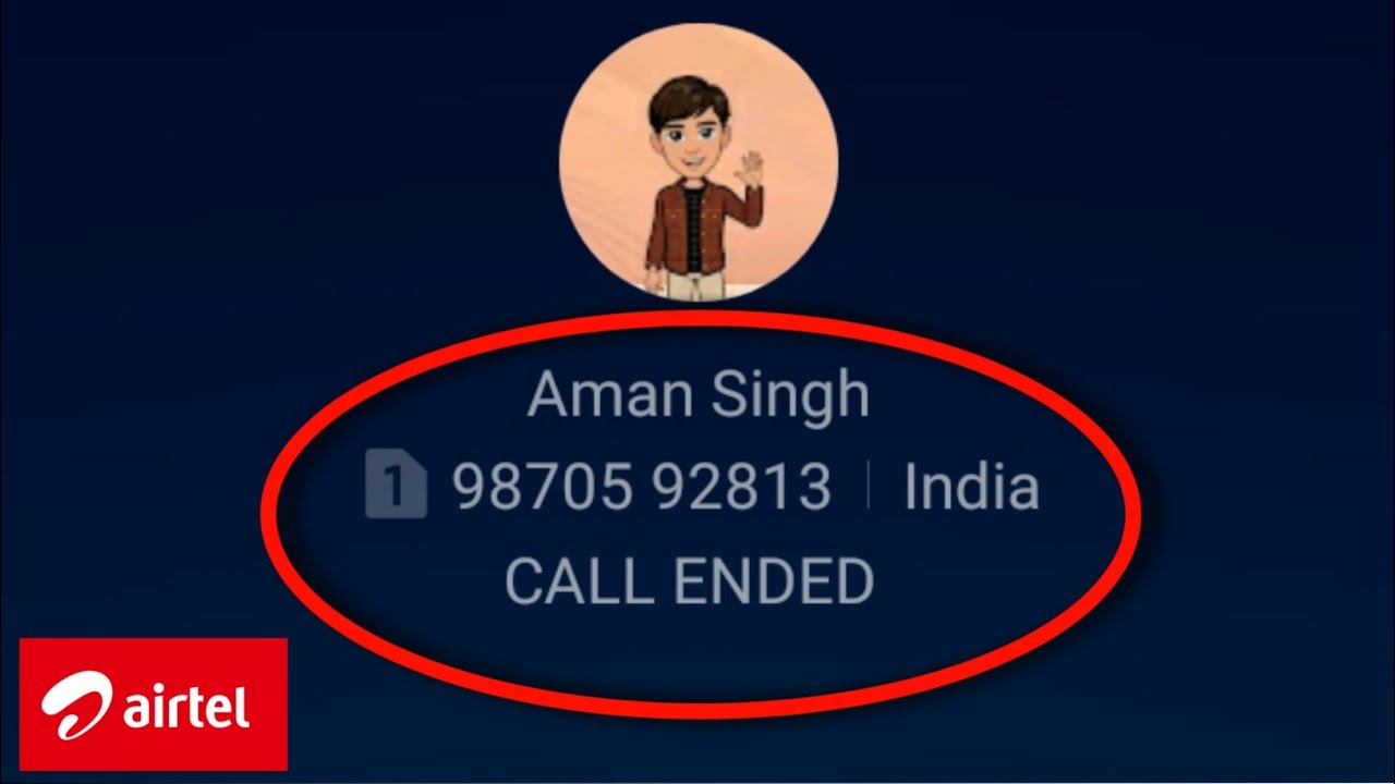 Airtel Sim Call Ended Problem | How To Fix Call Ended Problem - YouTube
