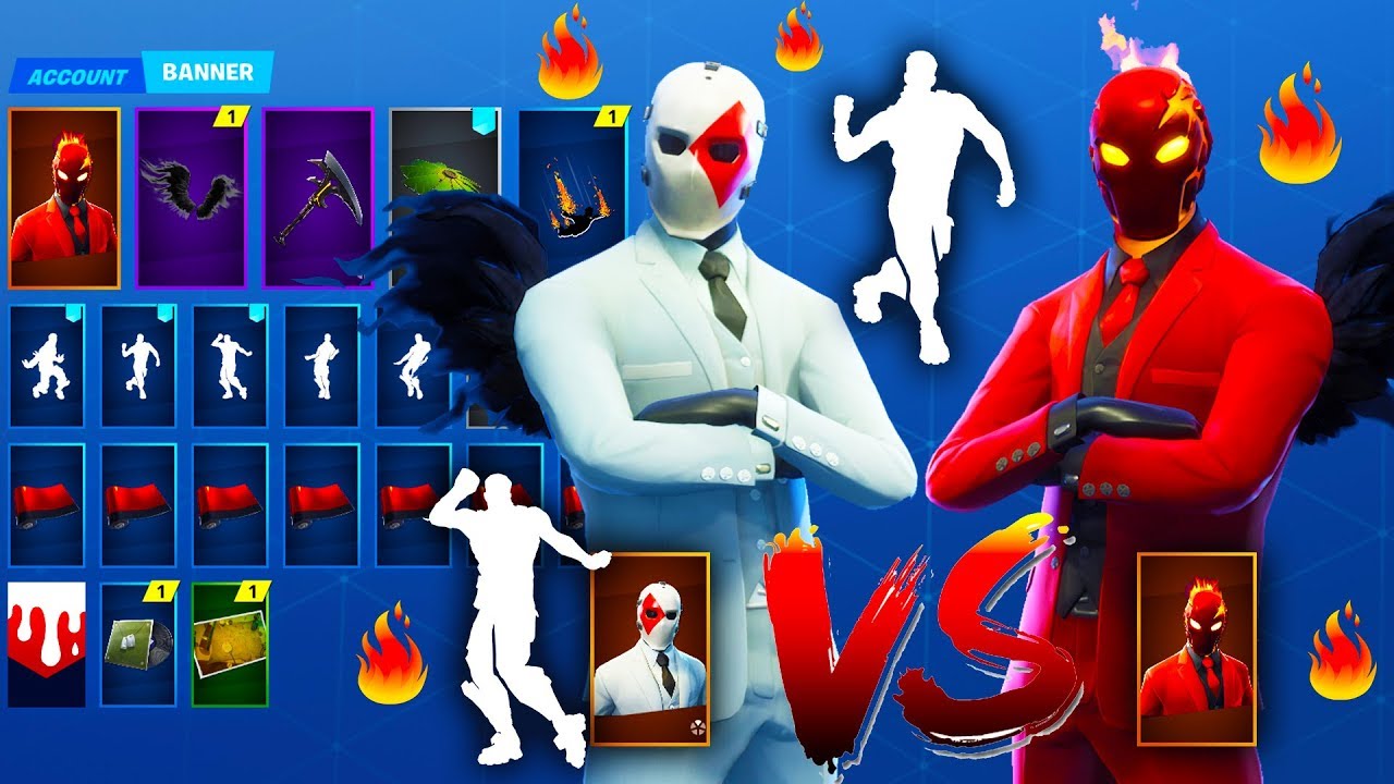 *New* INFERNO Leaked Skin Vs Wild Card Skin And Emotes - Fortnite ...