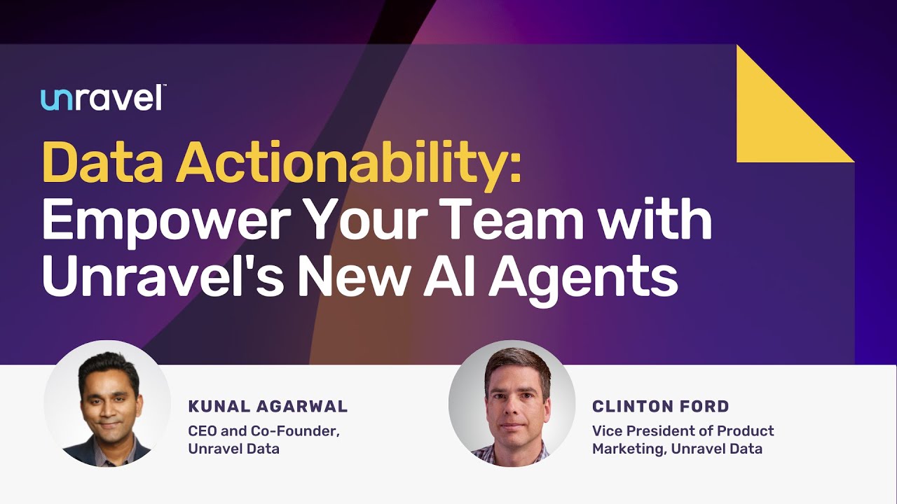 Data Actionability: Empower Your Team with Unravel's New AI Agents ...