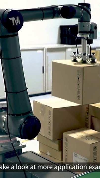 Techman robot 搭配NVIDIA Omniverse 構建的機器人模擬應用程式─ Isaac Sim進行測試 - YouTube