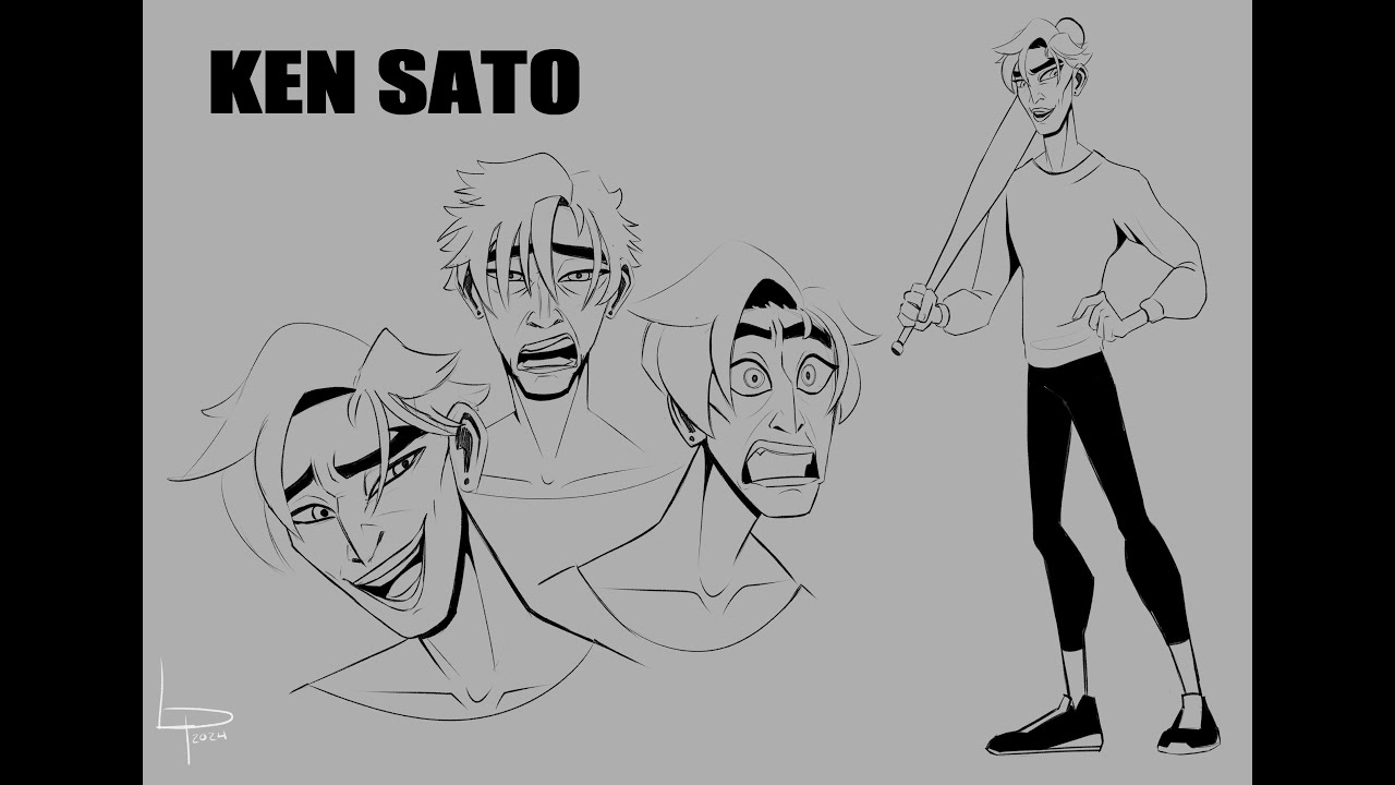 TIME LAPSE - Ultraman : Rising Ken SATO - Leapdraw - YouTube