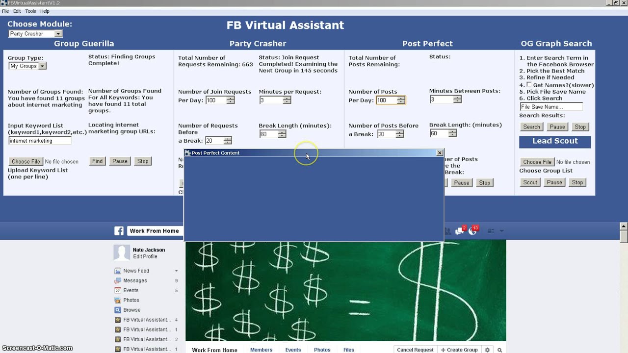 Facebook Group Poster -FB Virtual Assistant Version 1.2 is available ...
