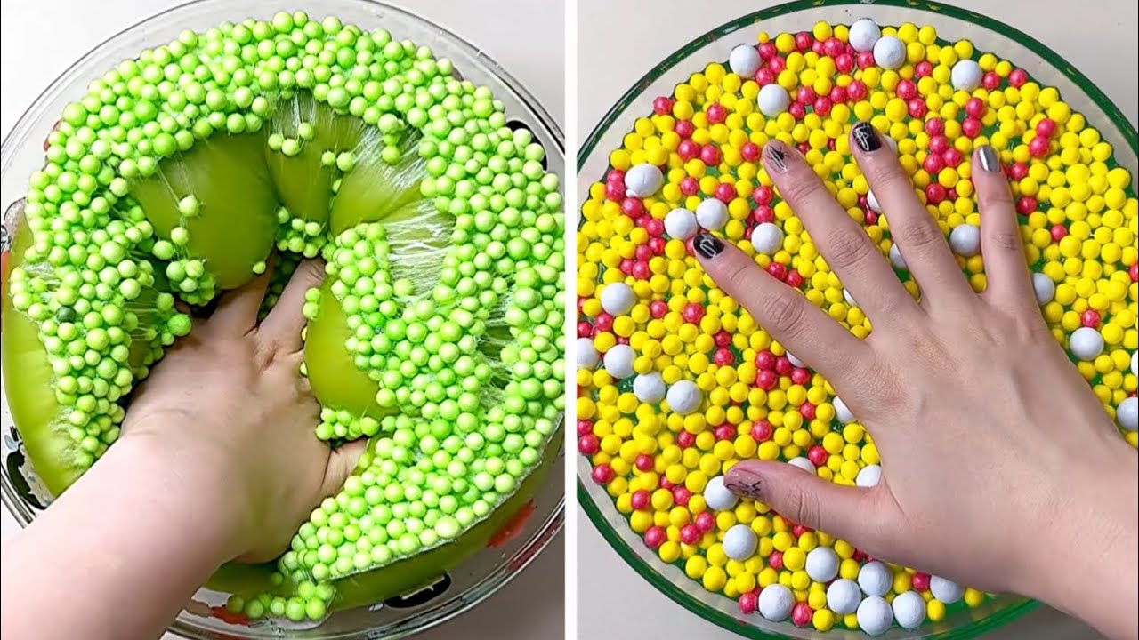Relaxing and Satisfying Slime Videos #59 //Fast Version // SLM ...