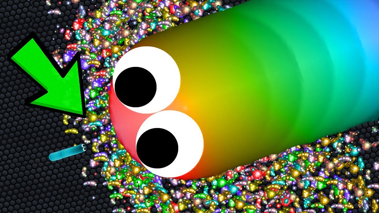 Slither.io Tiny Snake vs A.I. HACKER Snake 1,070,000+ Score l Epic ...