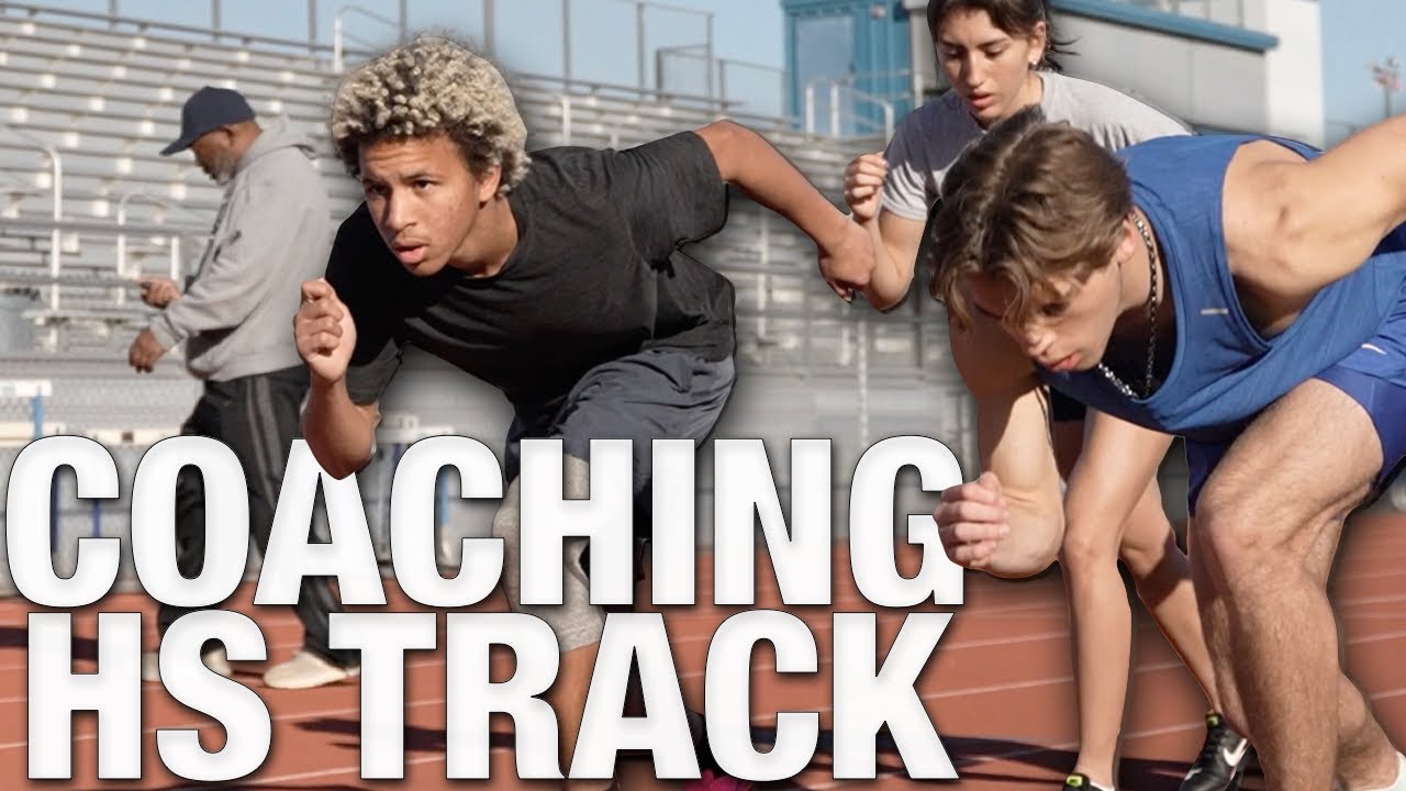 Coaching a Hard High School Track Workout - YouTube