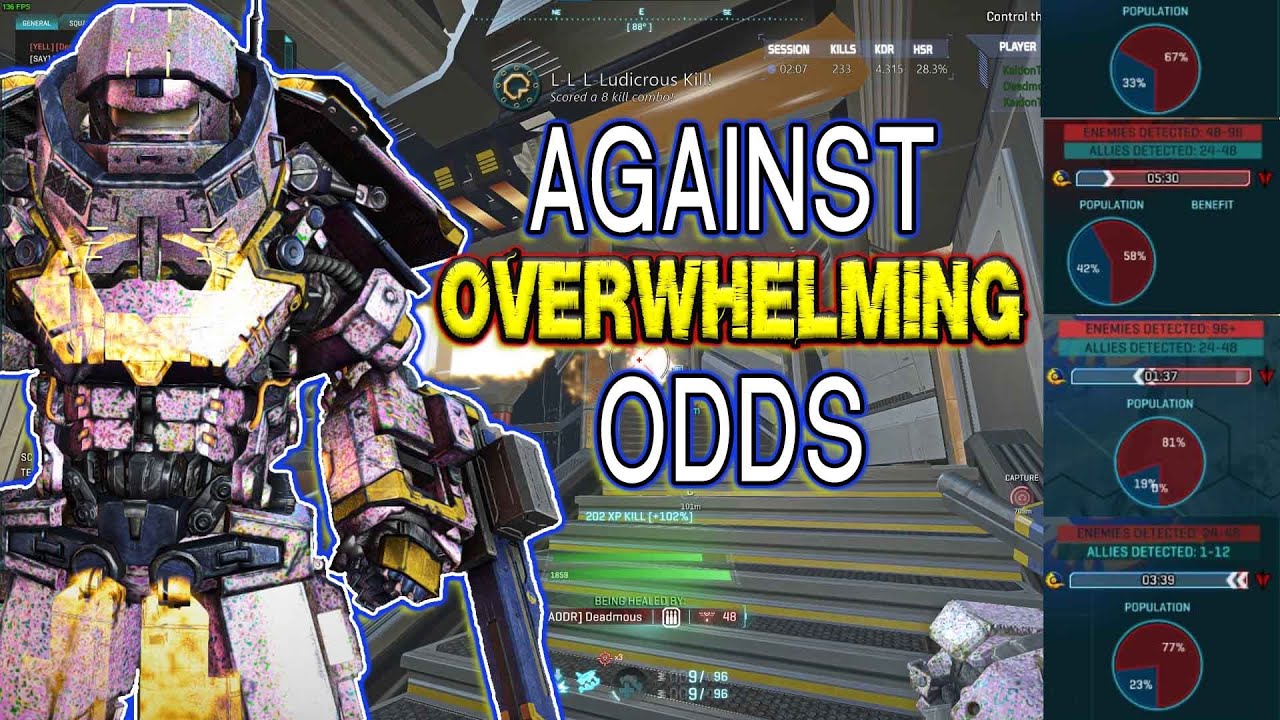 Fighting Back Against Overwhelming Odds (Planetside 2) - YouTube
