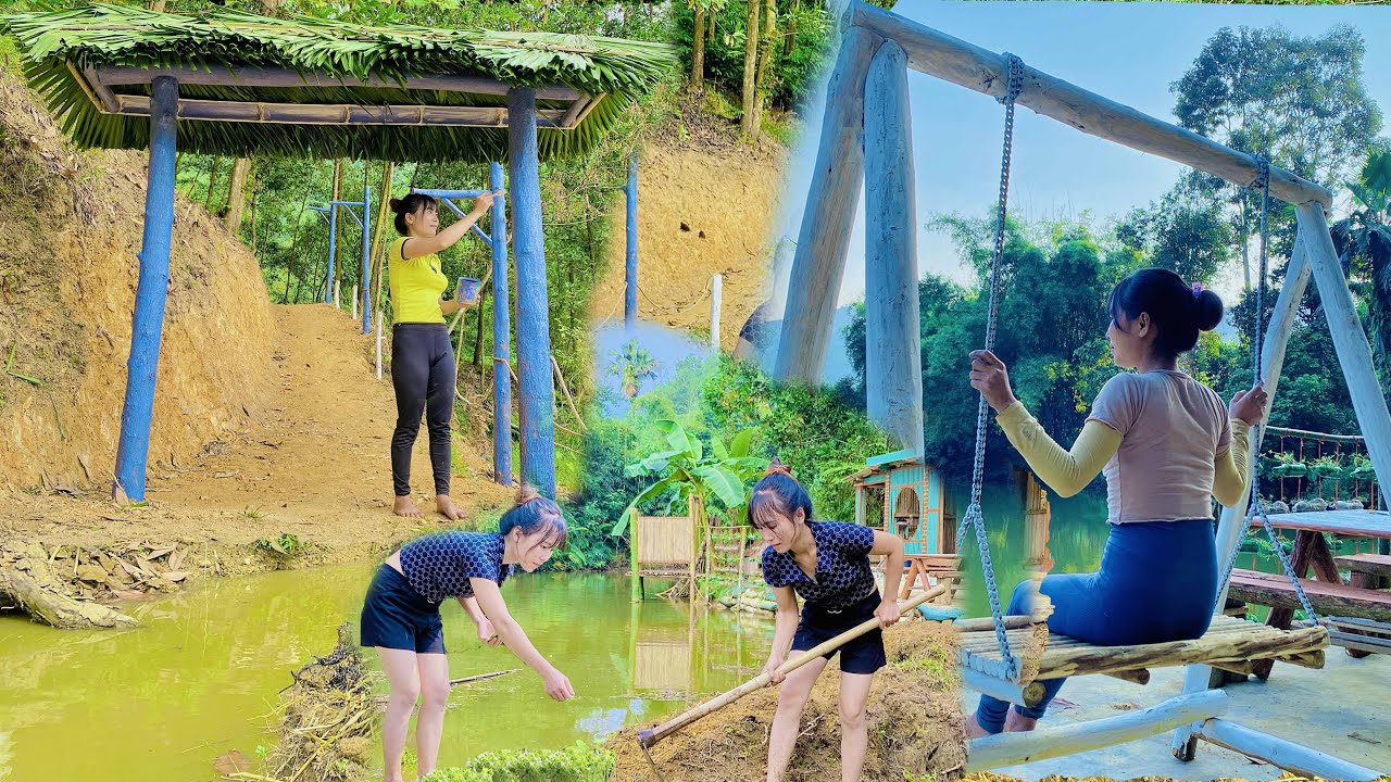 Full Video: Wooden Swing, Farm Gate, and Gardening Guide: DIY Projects ...