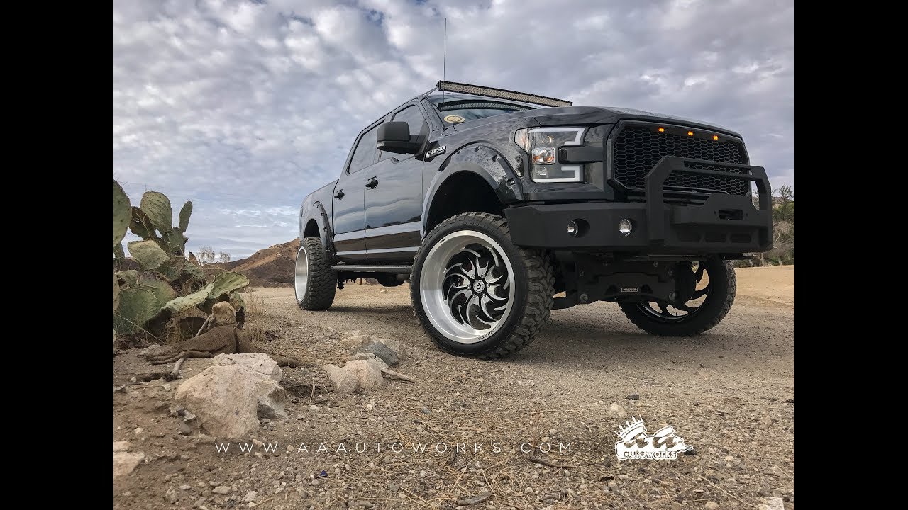 Ford F-150 24" Forgiato Wheels Collab - YouTube