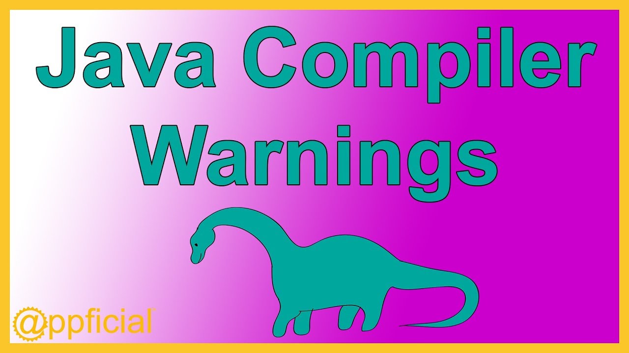 Java Compiler Warnings In Eclipse How To Identify And Fix Them Java Tutorial Appficial