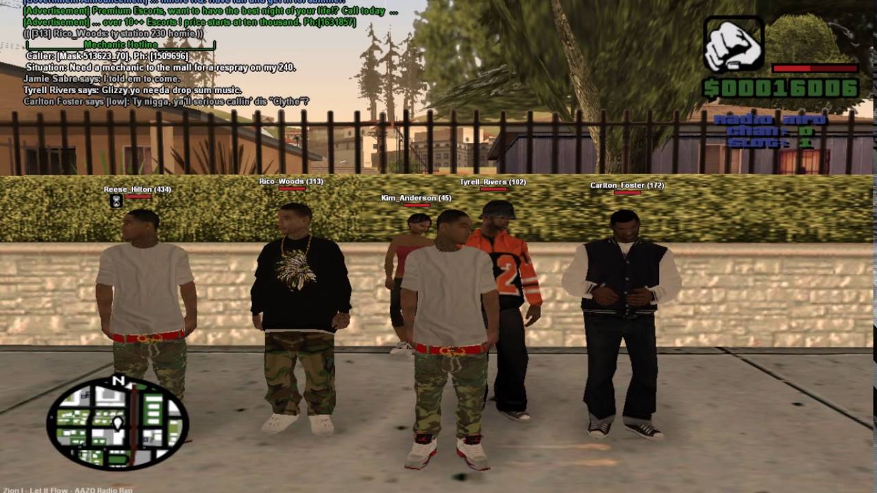 LSRP Gang pt.2 downloading fraps later to make a video. - YouTube