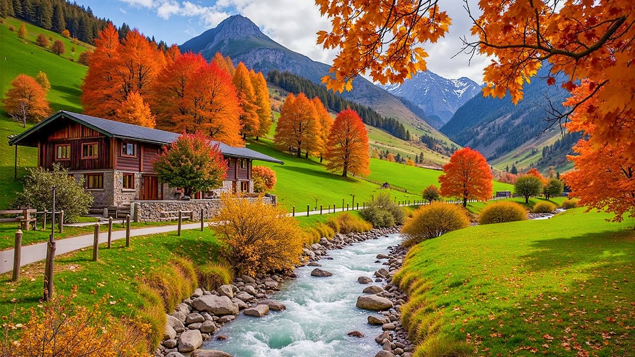 Soothing Autumn Melodies 🍁 Deep Sleep & Stress Relief with Beautiful ...
