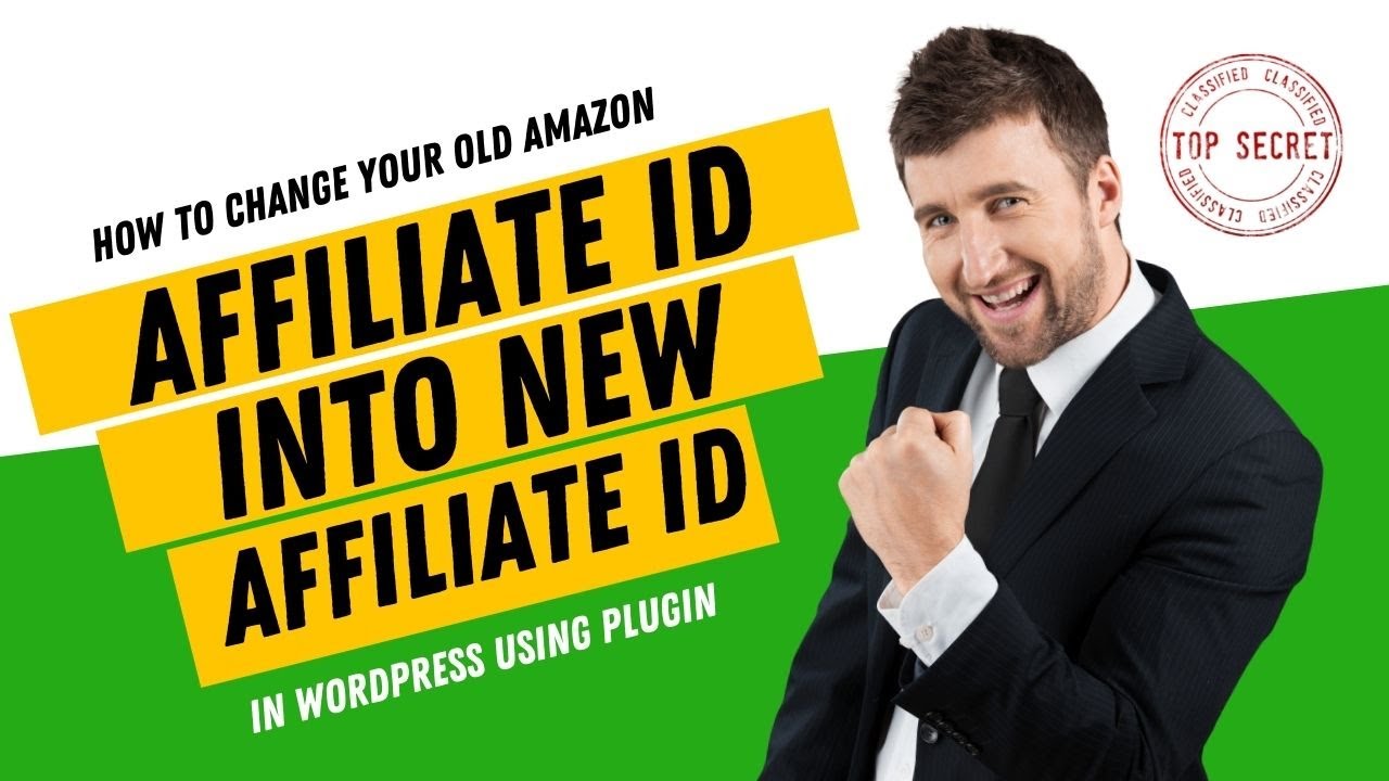How to replace Old Amazon Affiliate ID with New Affiliate ID in ...