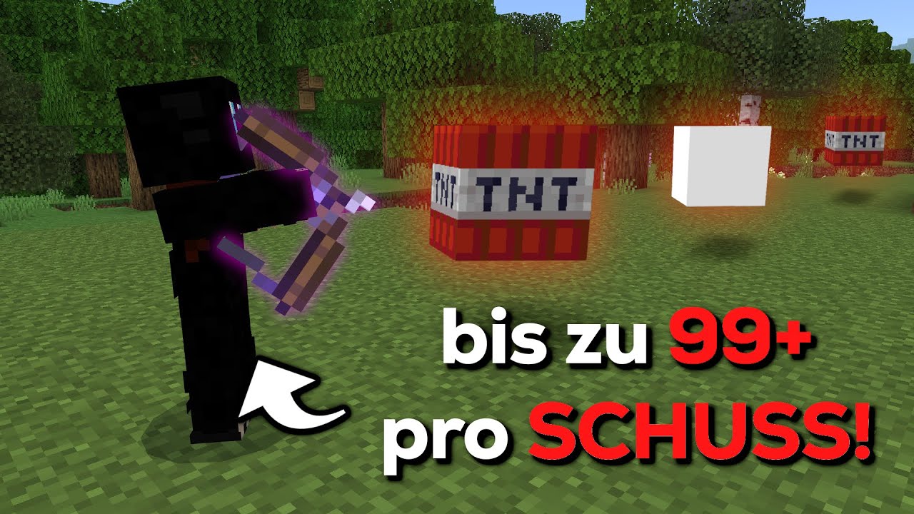 EXPOSIVE PFEILE mit 2 Commands! [Minecraft Bedrock Tutorial] - YouTube