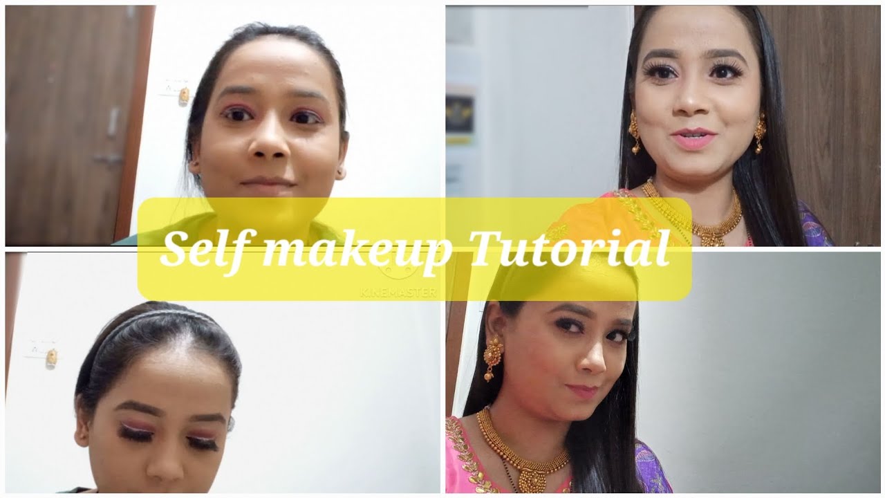 Self Makeup Tutorial #makeuptutorial#makeup#consistancy#eyeshadow# ...