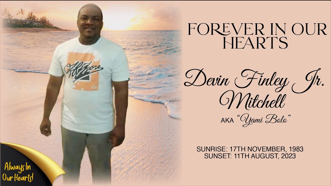The Funeral Service of Devin Finley Jr. Mitchell (Aka “Yami Bolo”) - YouTube