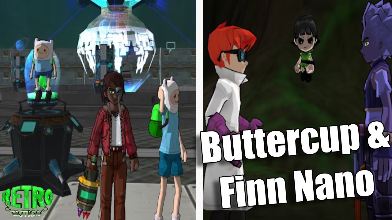 Finn & Buttercup Nano Missions | Retrobution (Fusionfall) - YouTube