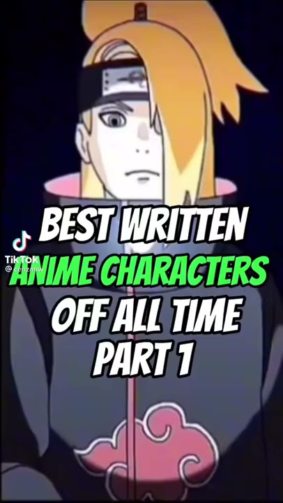 Best written anime characters of all time - YouTube