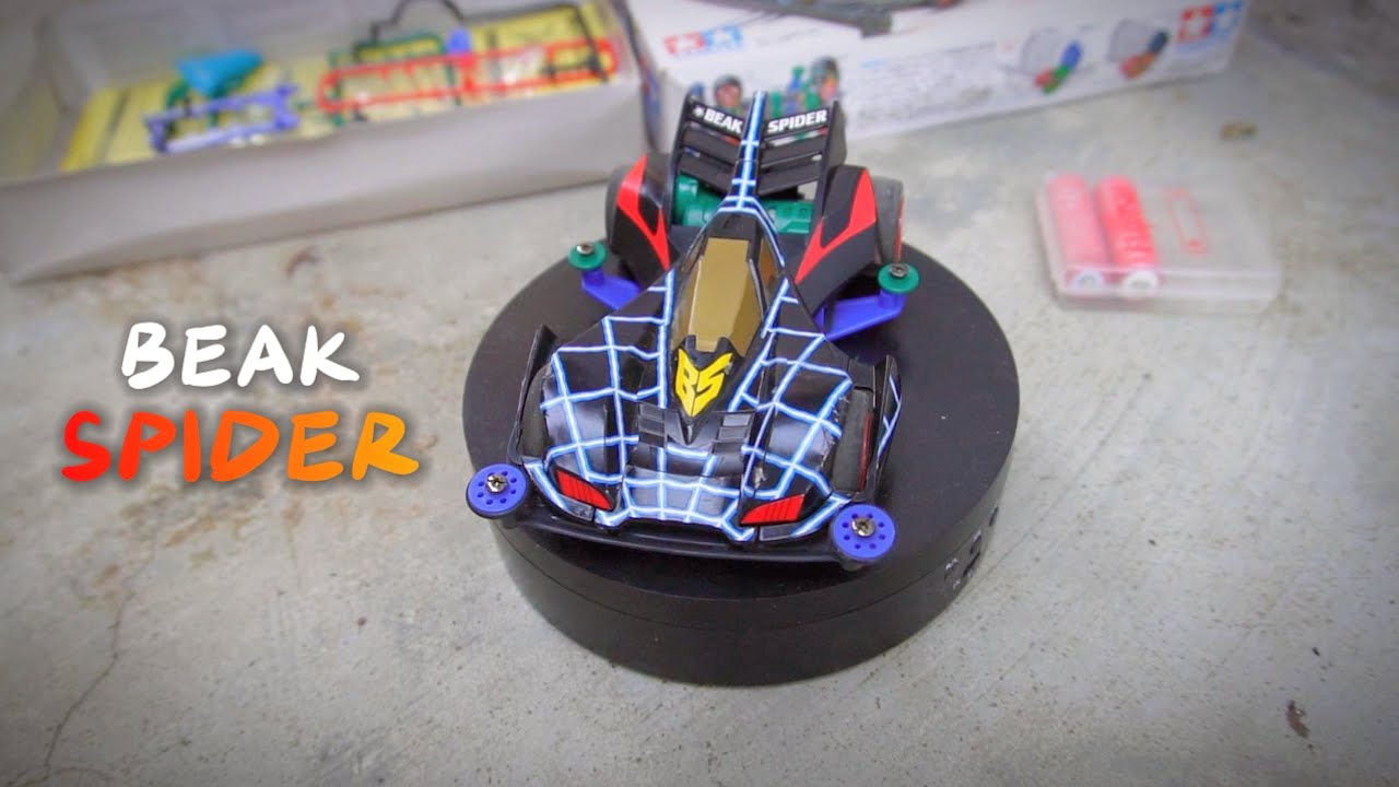 Tamiya Beak Spider Versi Anime Test Run - YouTube