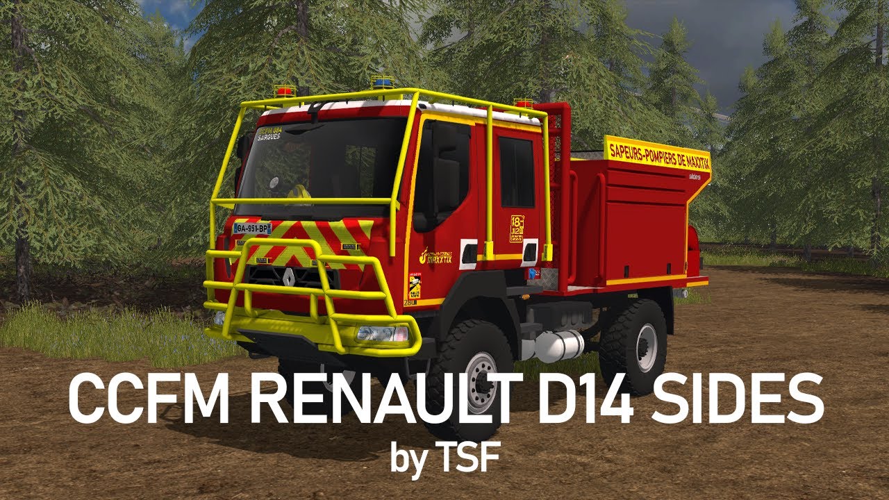 FS17 | FR | Présentation du CCFM Renault D14 Sides du SDIS Maxxtix ...