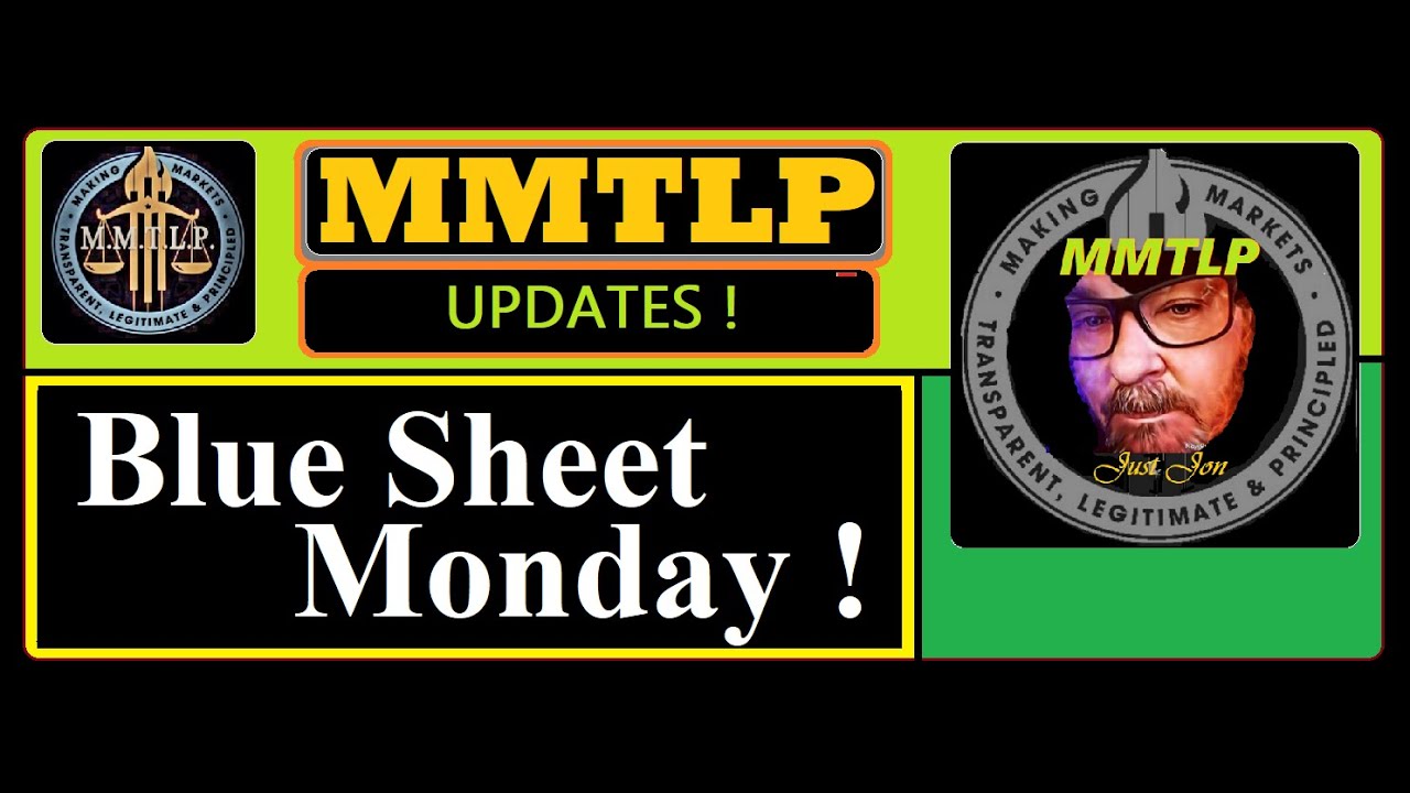 MMTLP - BLUE SHEET MONDAY & QUICK UPDATEs - YouTube