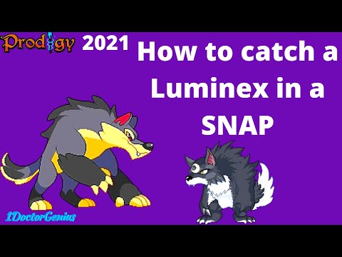 How To Catch A Luminex Ultra Fast | Prodigy Math Game 2021 | 1DoctorGenius