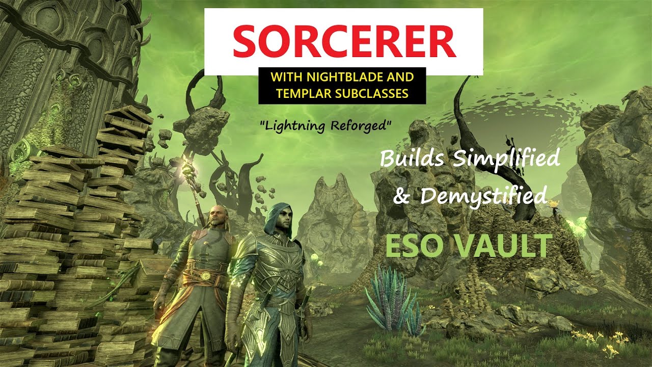 ESO Sorcerer Subclass Build - YouTube