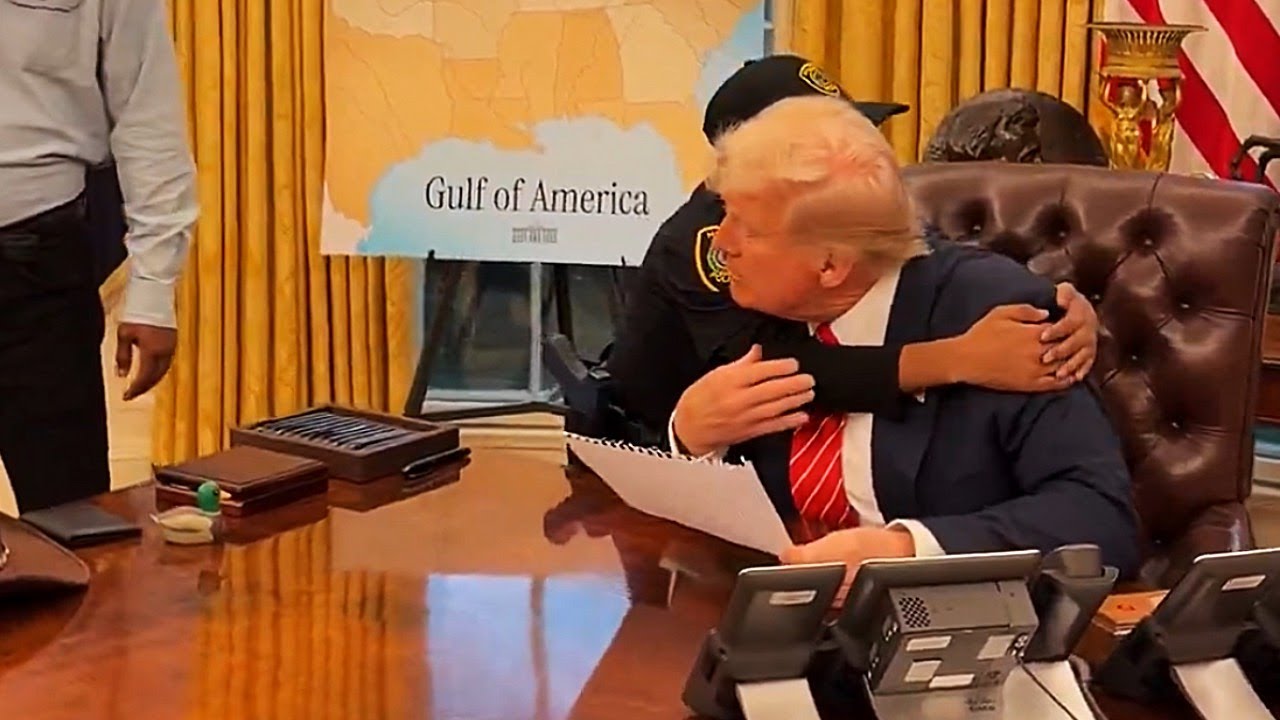 I Hugged Trump Today.... - YouTube