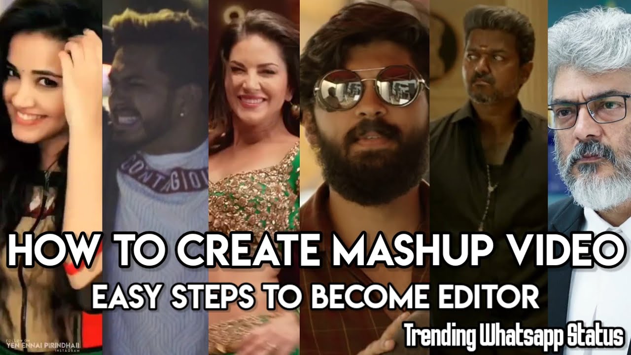 how to create mashup video | how to create mashup video kinemaster ...