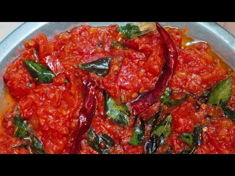 how to cook tomato chutney recipe tomato chattani chatpati ki Chatni ...