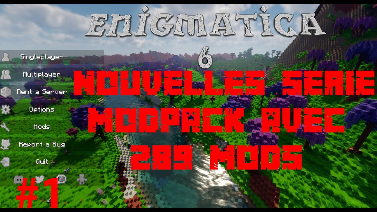 Minecraft Enigmatica 6 Ep1 - Nouvelles Séries Survie Moddé sur le ...