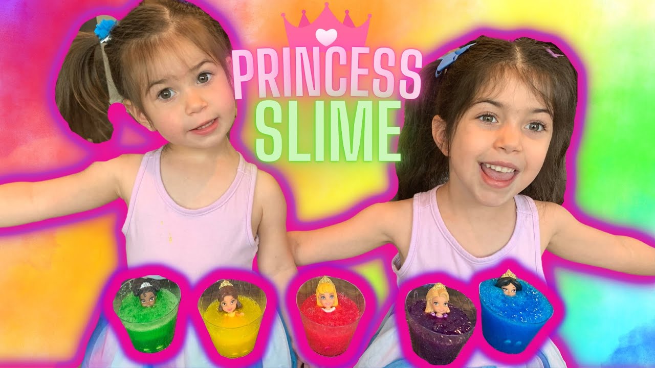 The BEST Disney Princess Slime! | Video For Kids - YouTube