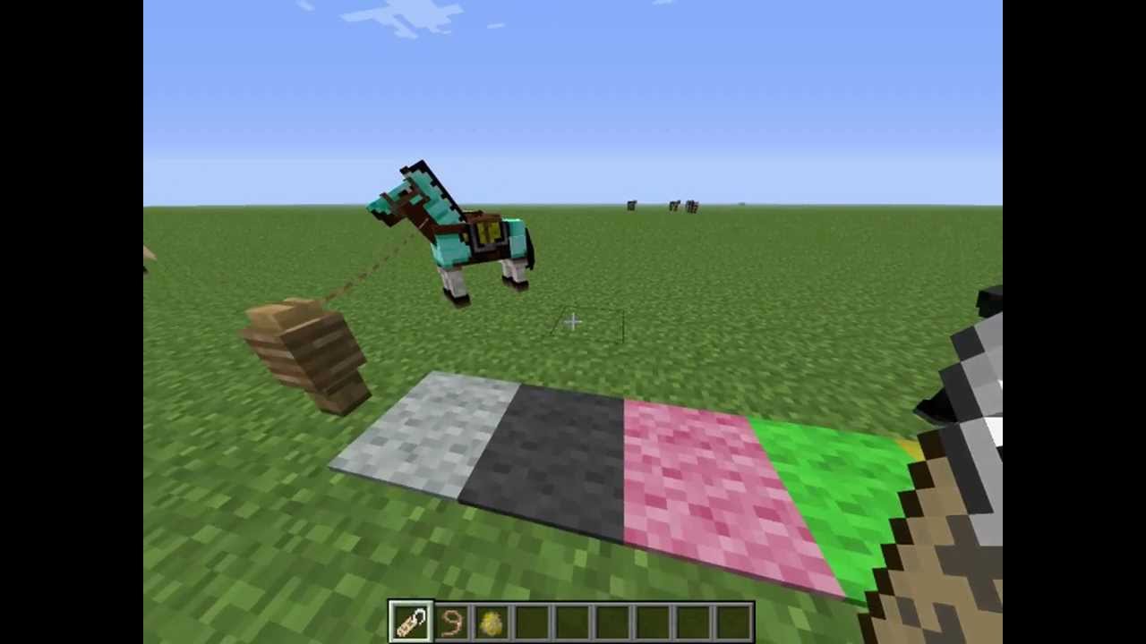 Minecraft horse update poster - shieldpolf