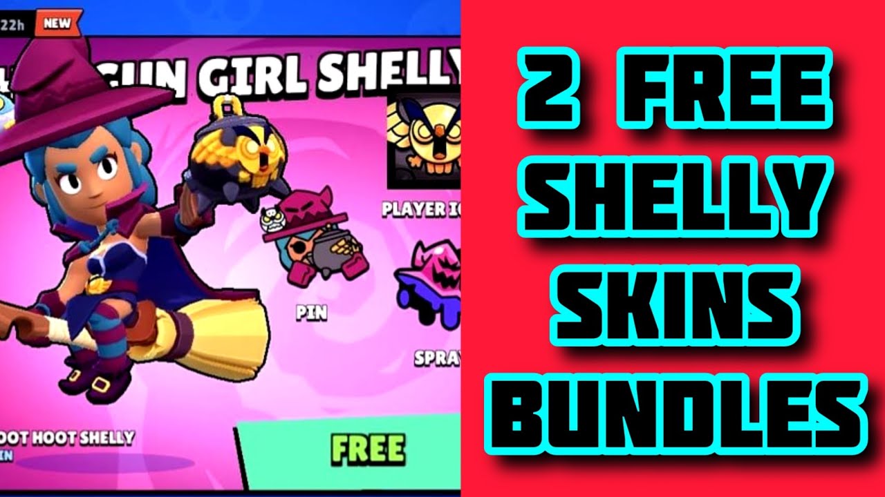 2 Free Shelly Bundles - Squad Buster Shelly - Brawl Stars - YouTube