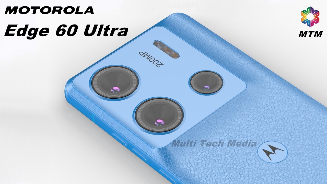 Moto Edge 60 Ultra 5500mAh Battery, 200MP Camera, 16GB RAM, Trailer ...