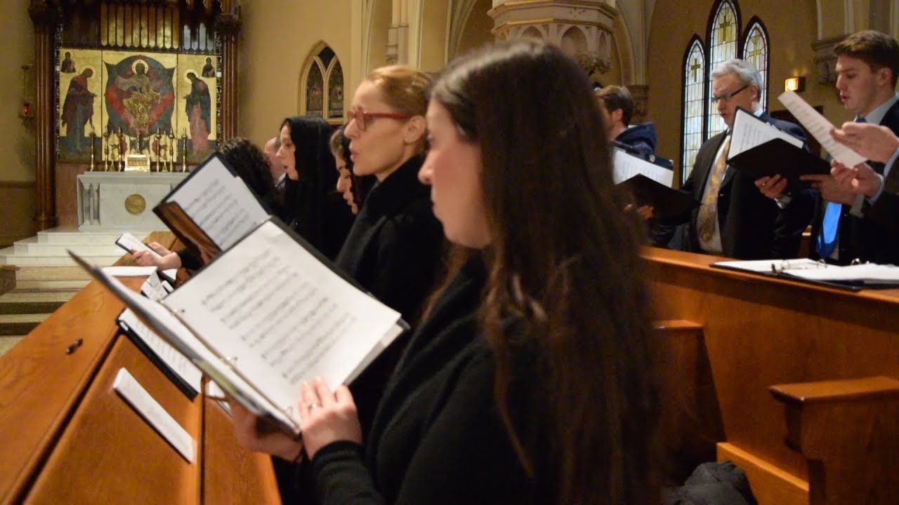 Solemn Vespers- Monastery of the Holy Cross/ Chicago IL - YouTube