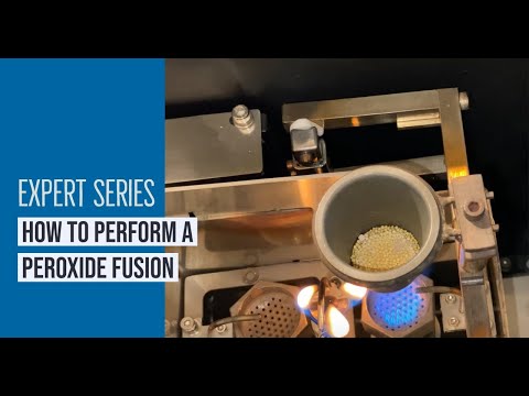 How to prepare samples for ICP analysis by sodium peroxide fusion