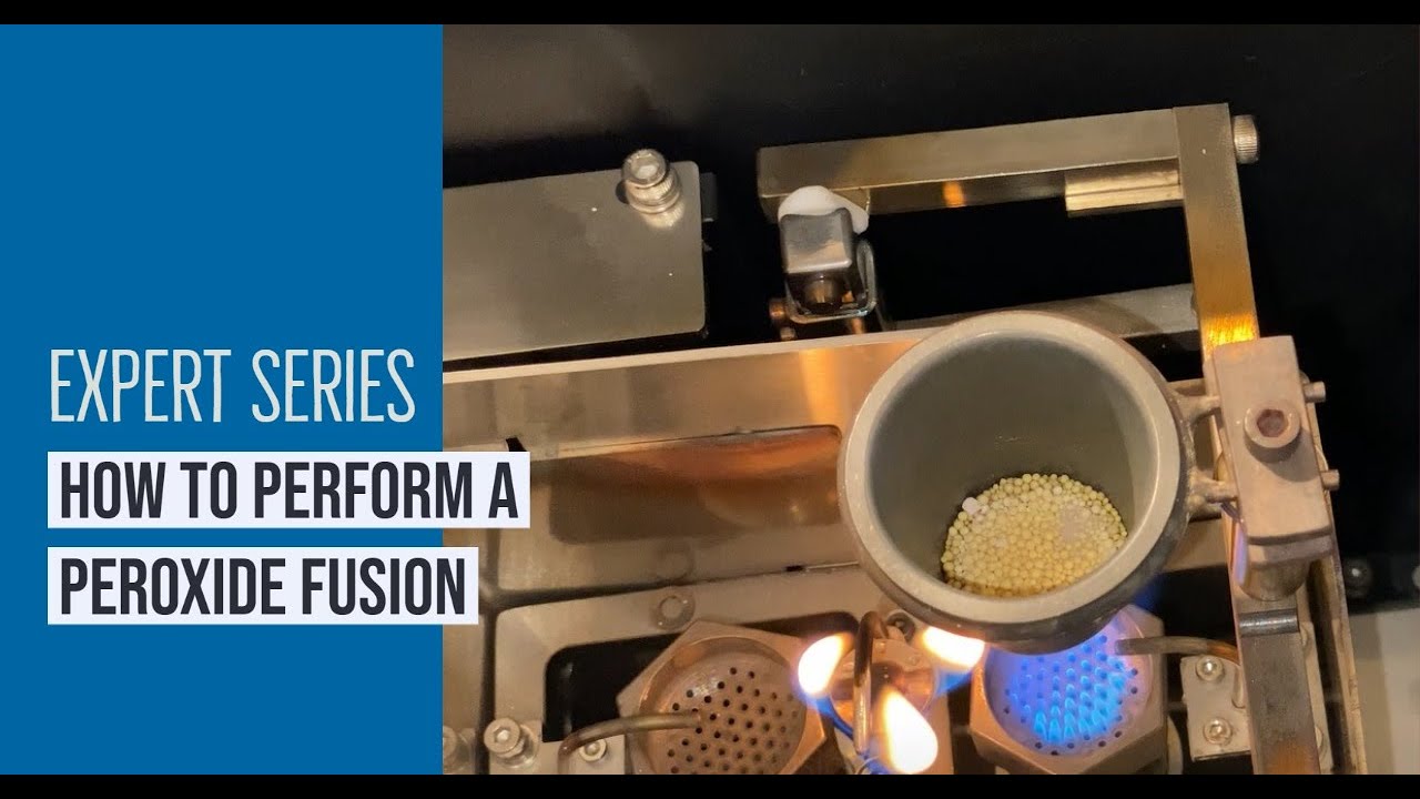 How to prepare samples for ICP analysis by sodium peroxide fusion - YouTube