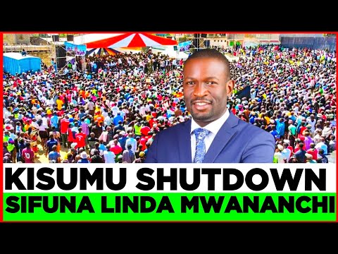 OBURU & WANGA Finished. SIFUNA Storms Kisumu for Linda Mwananchi Tour By Force, Goons Chased