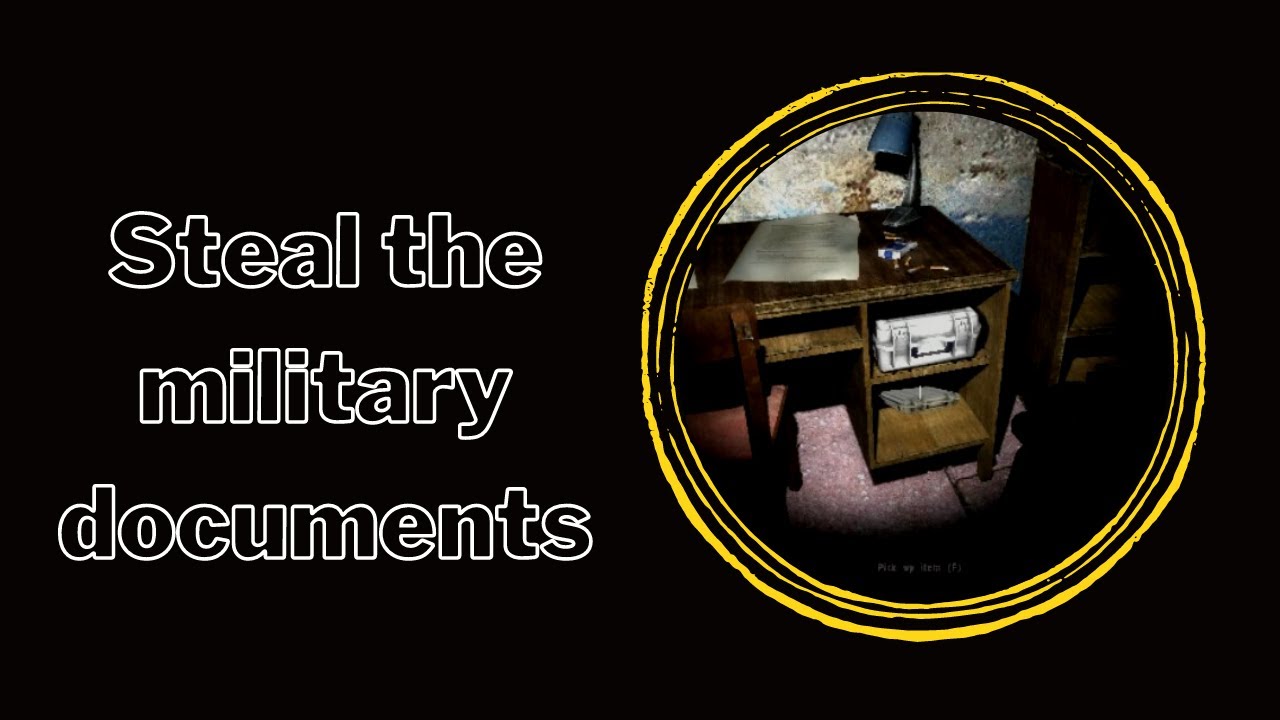 S.T.A.L.K.E.R.: Shadow of Chernobyl | Steal the military documents from ...