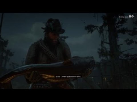 RDR2 Red Dead Redemption 2 CHANNEL CATFISH easy! - YouTube