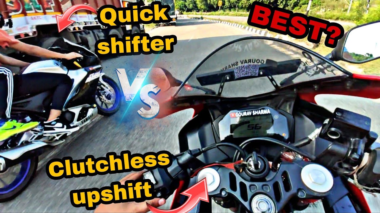 R15 M QUICK SHIFTER 😱 vs R15 V4 NORMAL😳 kyounsi Best hai??Video Dekhe ...