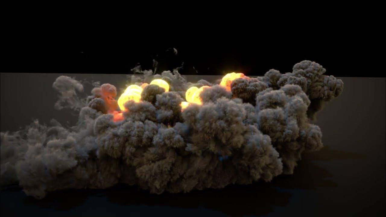 Houdini Custom Pyro Explosion Expansion HIP Scene file - YouTube