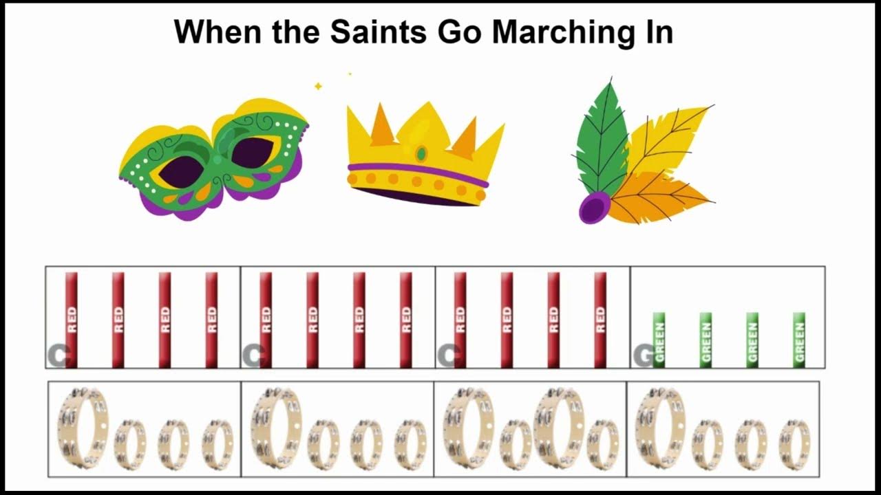 When the Saints Go Marching In - Boomwhacker Play Along - YouTube