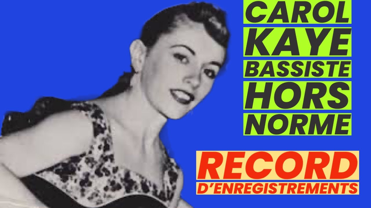 Portrait de Carol Kaye : La bassiste hors norme de la pop music - YouTube