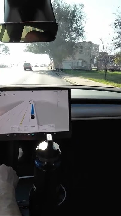 Tesla FSD - Reaction to Pedestrian Tripping! - YouTube