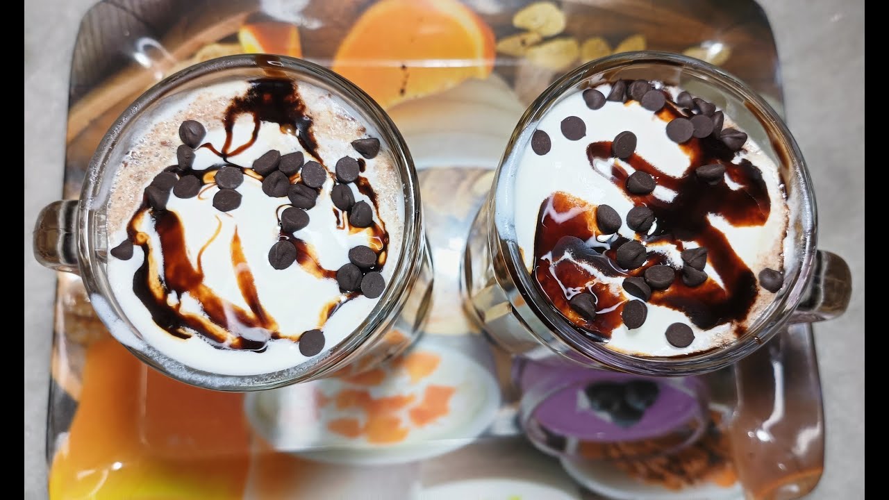 Instant Cold Coffee with ice-cream | Quick Cold Coffee Recipie | Iced ...