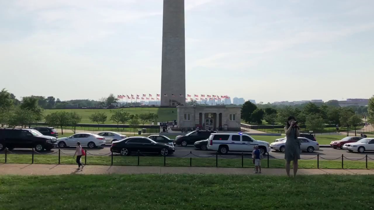 Police Eskorte Washington DC Motorcade - YouTube
