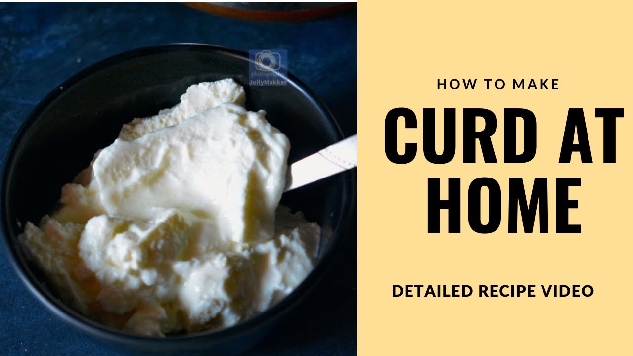 Homemade Dahi Recipe-How to make Curd at home-Dahi Recipe-Curd - YouTube